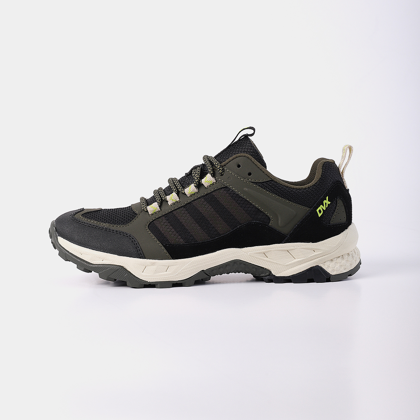 Zapatilla Dvx Textile/Pu/Cow Suede Leather Exun Olive/Black | DVX