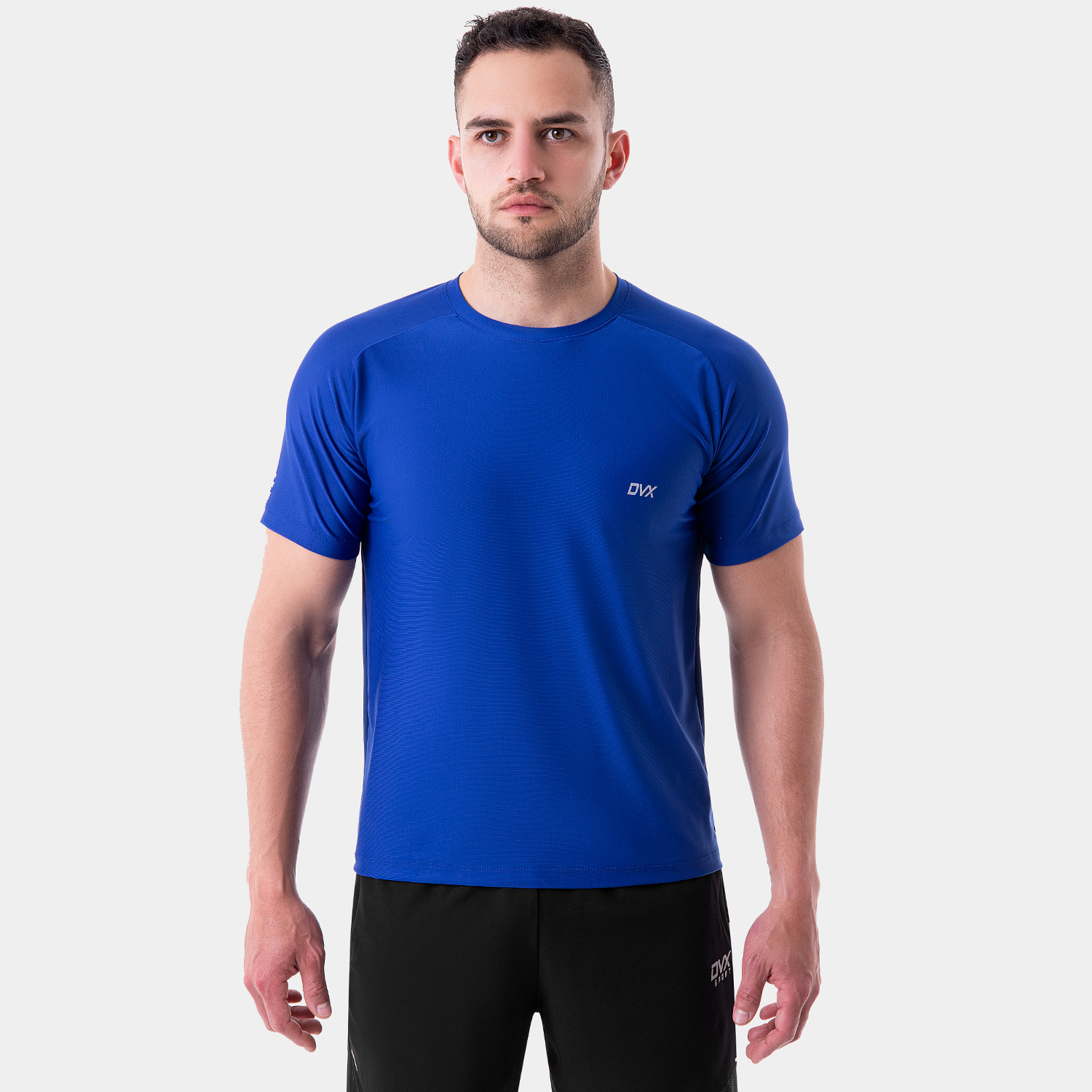 Polo Deportivo Lycra M/C Esmeray Azulino | DVX